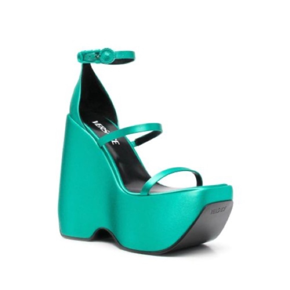 Versace Tri-Platform Sandals - Gem